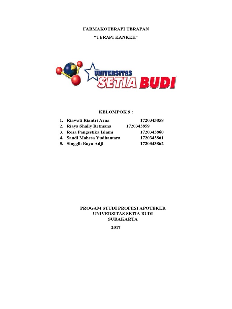 Farmakoterapi Kanker | PDF