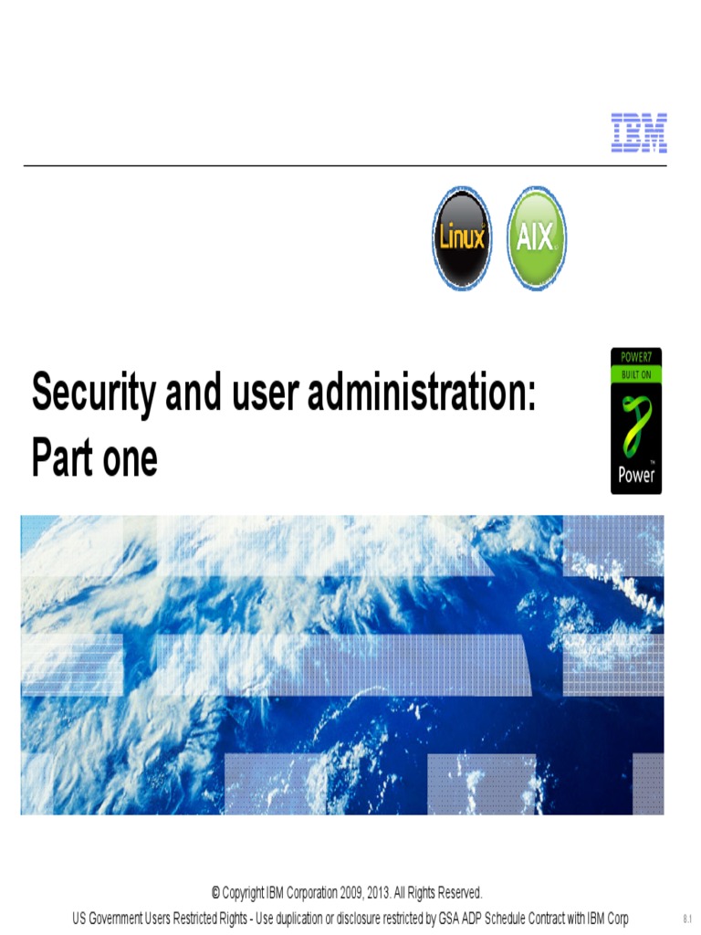 Security and User Administration: Part One | PDF | Superuser | Computer File