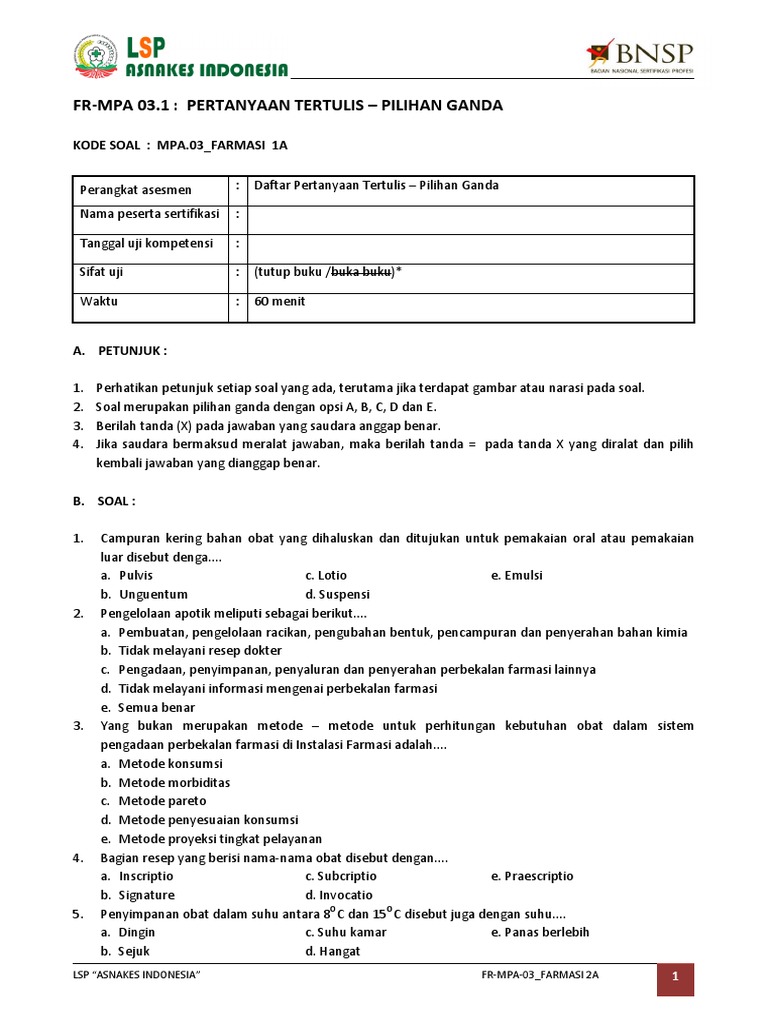 Fr. Mpa 03 - Far 1a | PDF | Griya & Taman