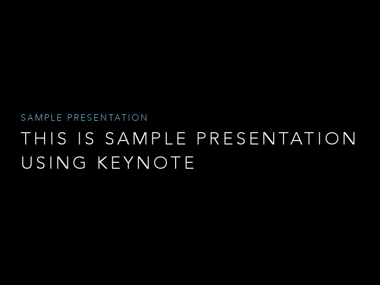Keynote Sample Presentation Guide | PDF | Language Arts & Discipline ...