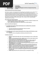 Drypoint Printmaking Lesson Plan - 7th Grade | PDF | Printmaking | Etching