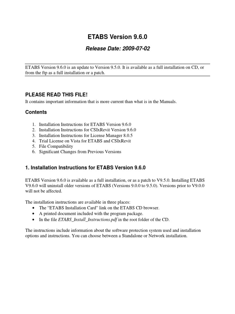 ReadMe PDF | PDF | Installation (Computer Programs) | Autodesk Revit