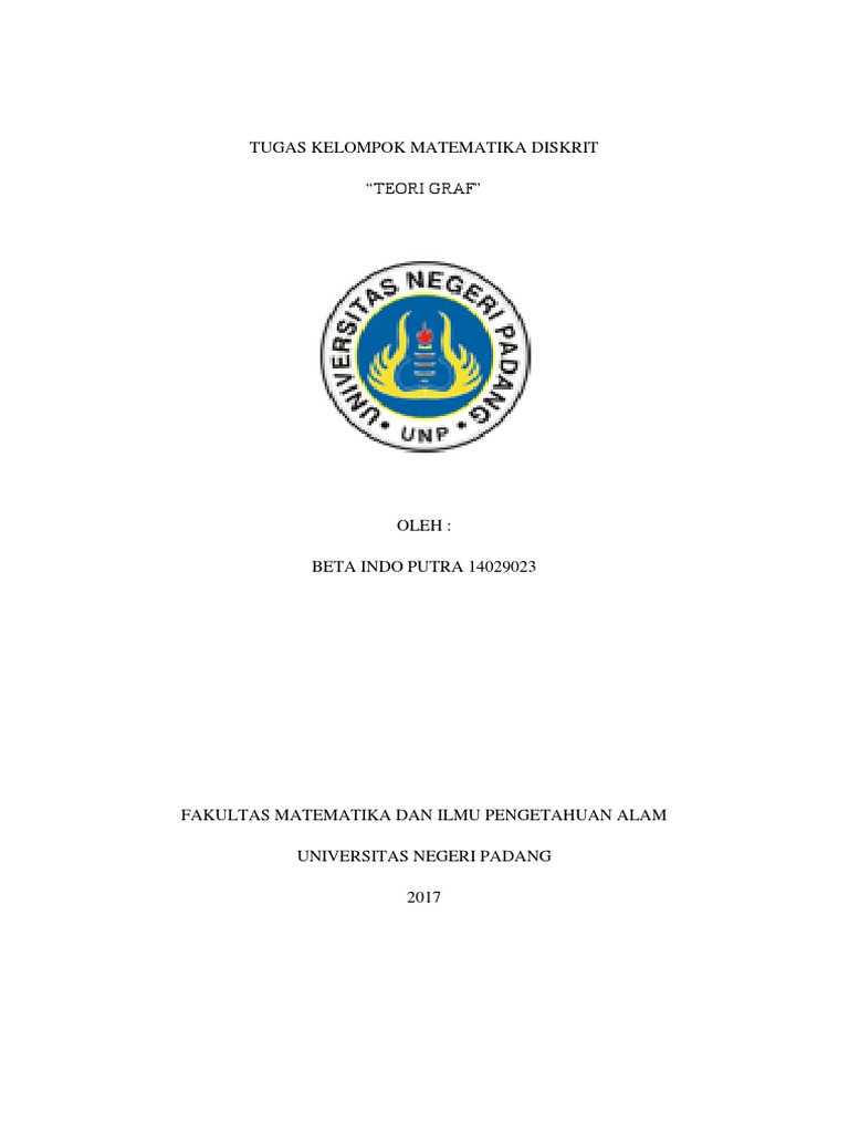 Pengantar Teori Graf Kelompok | PDF