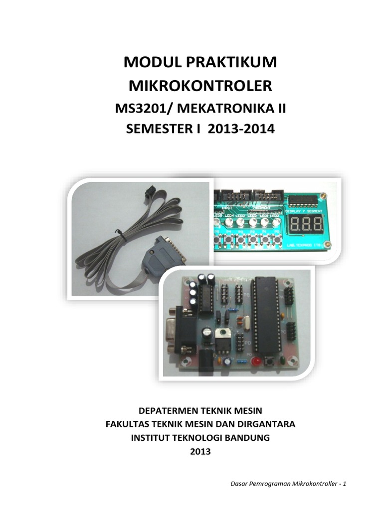 Modul Praktikum Mikrokontroller Atmega | PDF