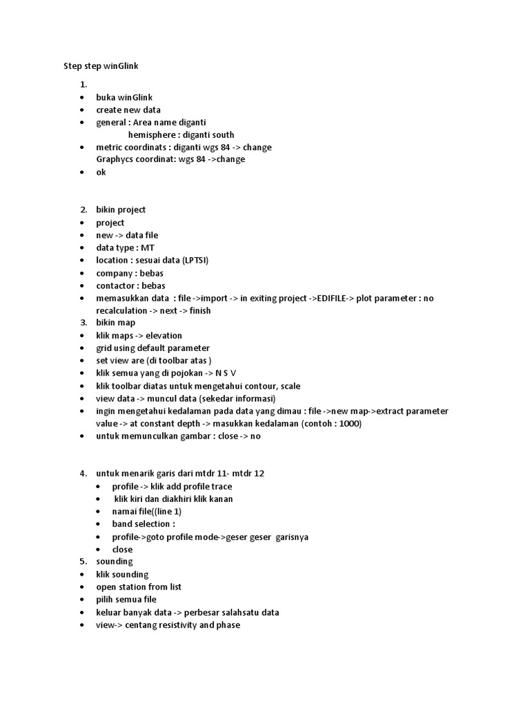 Panduan Penggunaan Software winGlink | PDF