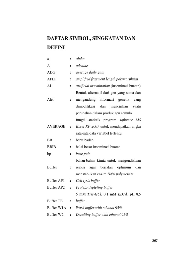 14 Daftar Simbol Singkatan Definisi | PDF