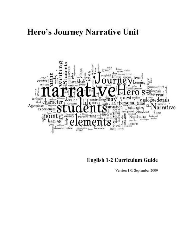 Hero S Journey Narrative Unit | PDF | Narrative | Narration