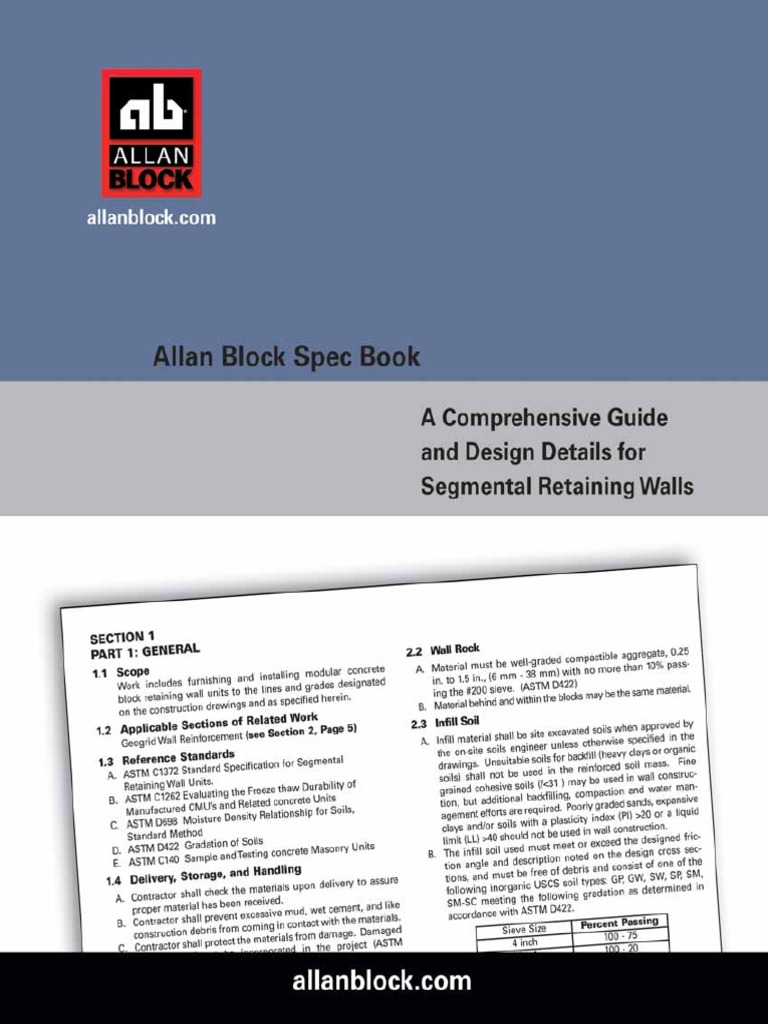 KEYSTONE-GSRW Retaining Walls | PDF | Drainage | Storm Drain