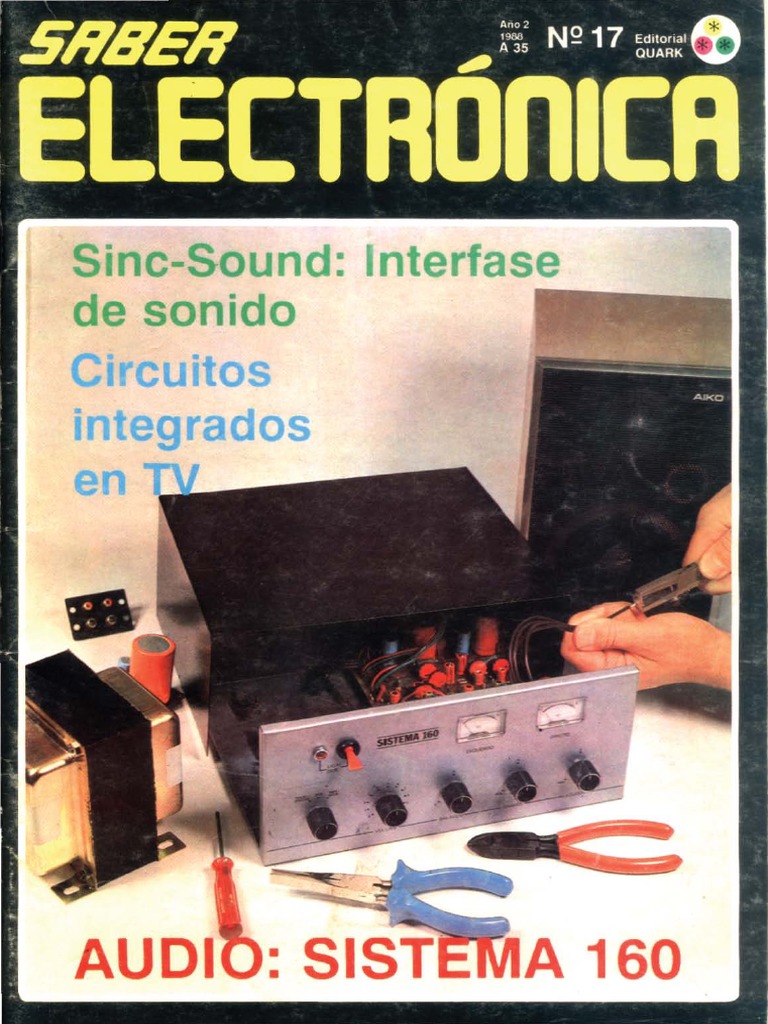 Saber Electronica 017 | PDF | Transistor | Electricidad