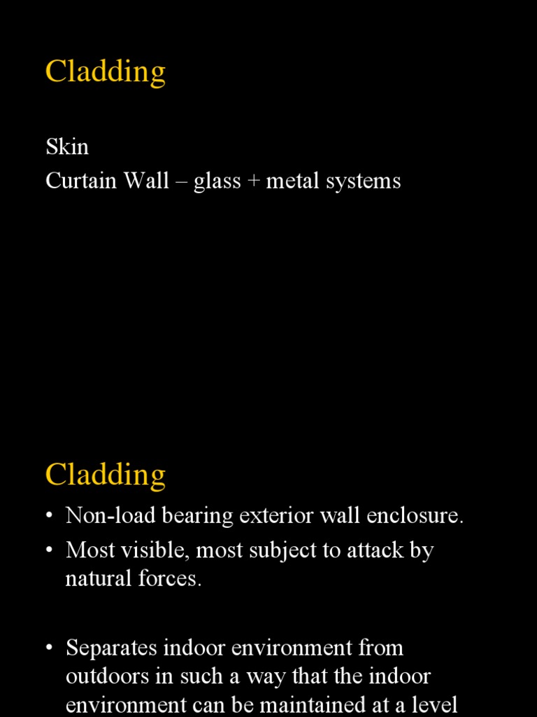 Cladding | PDF | Masonry | Wall