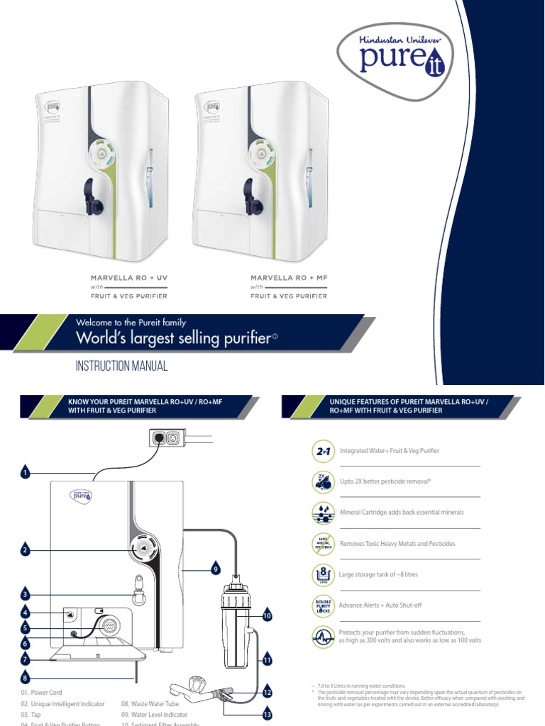 Pure It | PDF | Water Purification | Membrane
