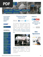 Pressure Vessel Dimension Inspection | PDF | Pipe (Fluid Conveyance ...