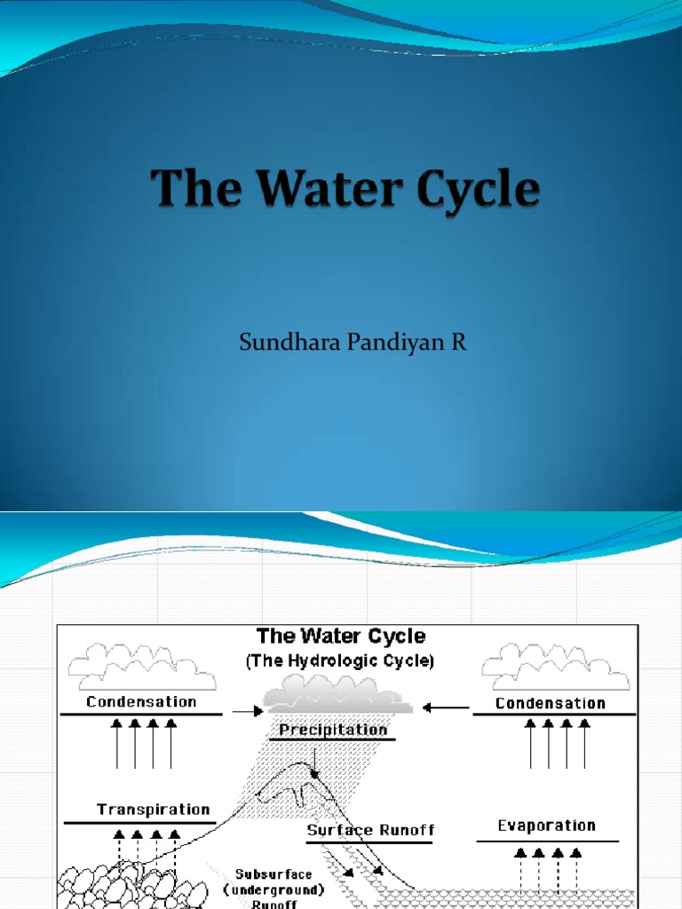 Water Cycle | PDF