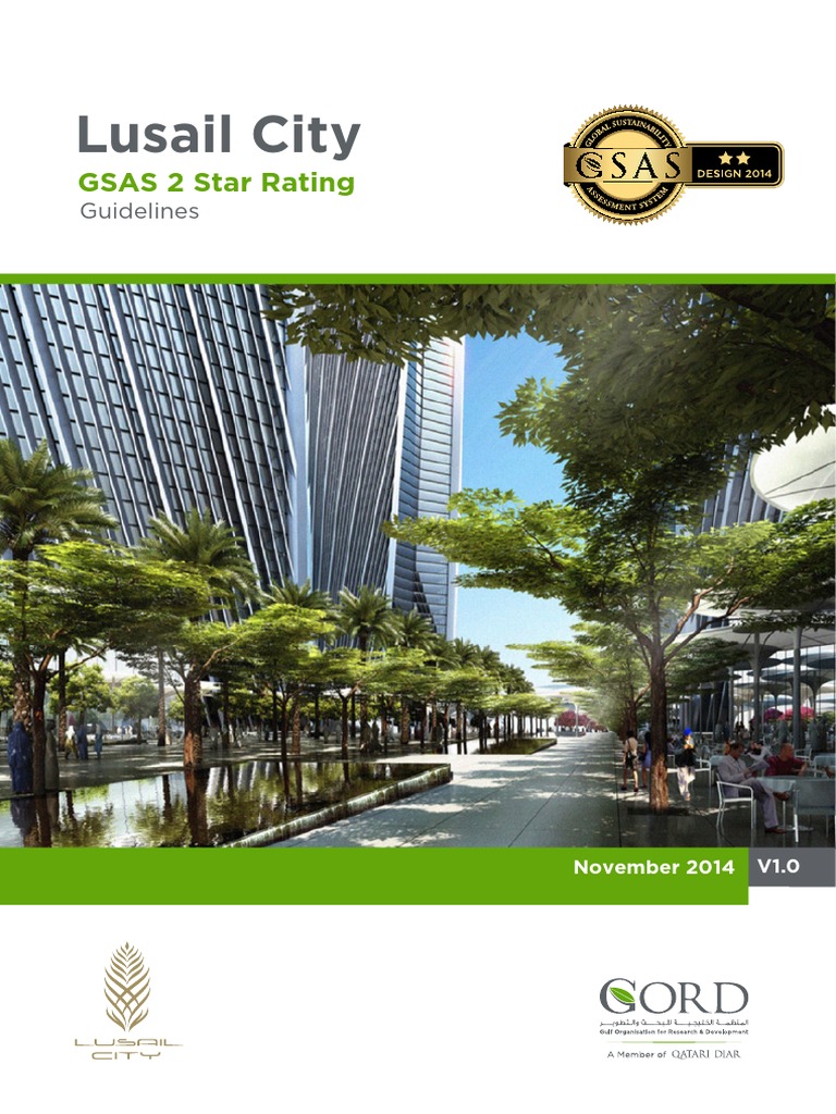 GSAS 2 Star Rating Guidelines for Lusail | PDF | Hvac | Window