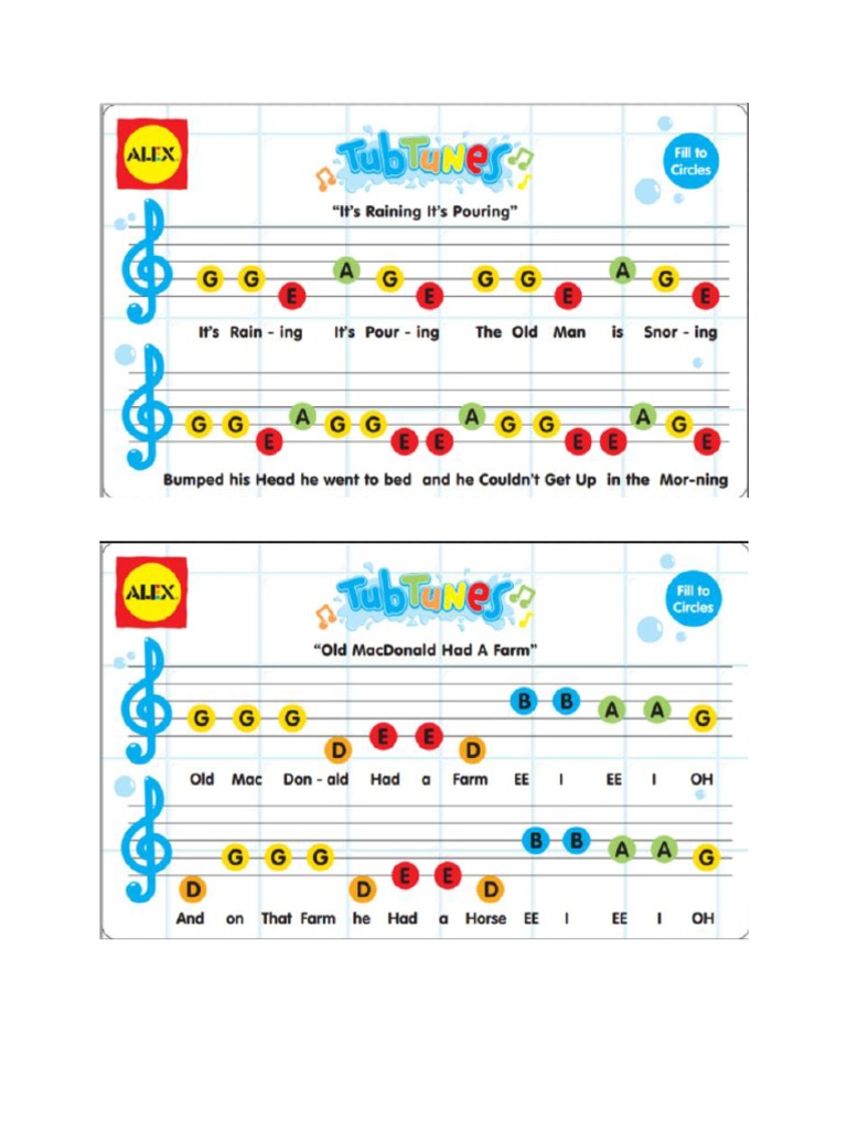 Xylophone Songs | PDF