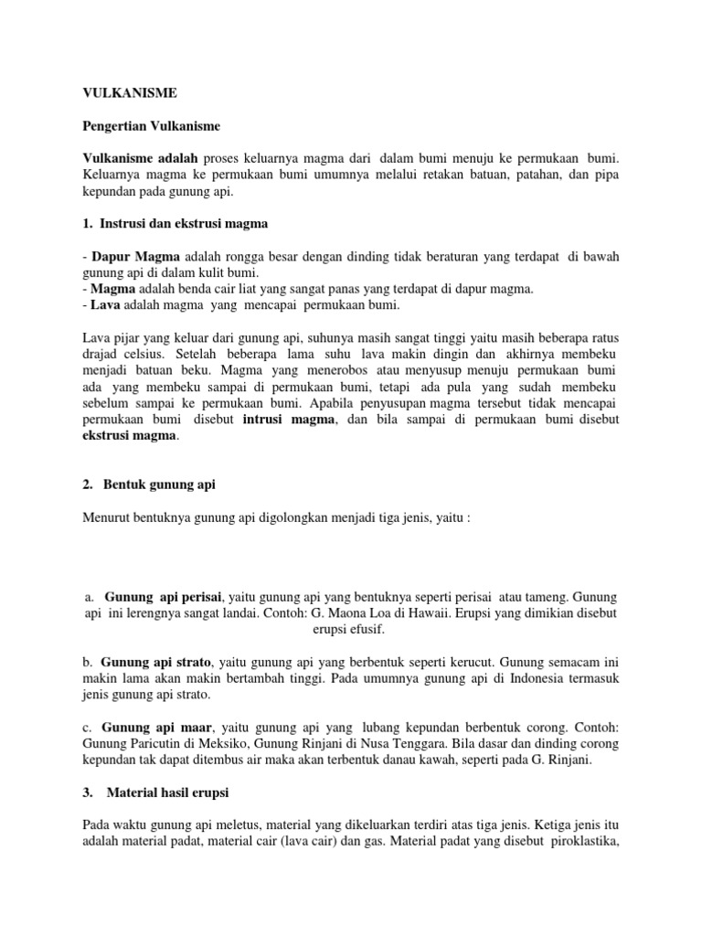 Materi Vulkanisme Dalchaebi