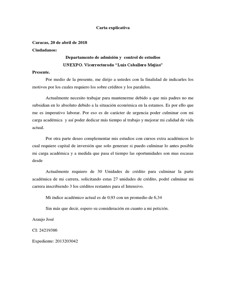 Carta Explicativa (45126)