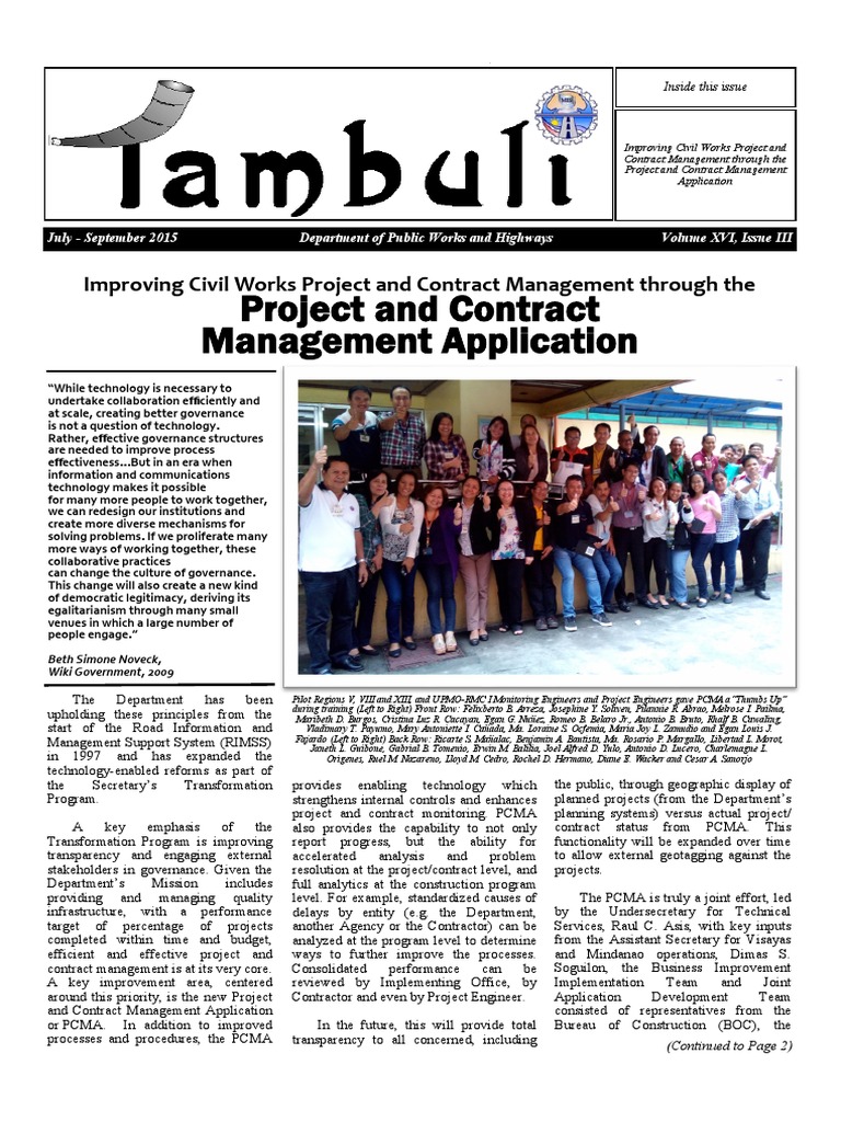 Tambuli | PDF | Engineer | Standardization