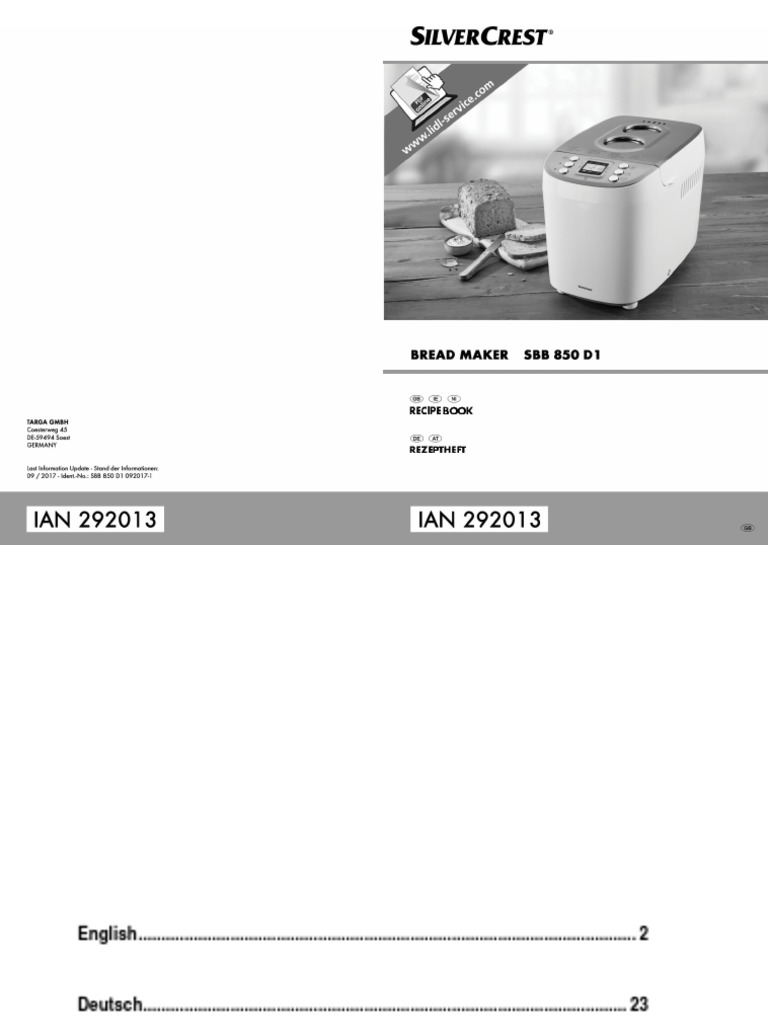 Baking Bread with Your SilverCrest Automatic Bread Maker: A Guide to ...