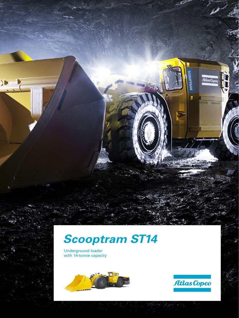 Scooptram ST14: Underground Loader With 14-Tonne Capacity | Download ...