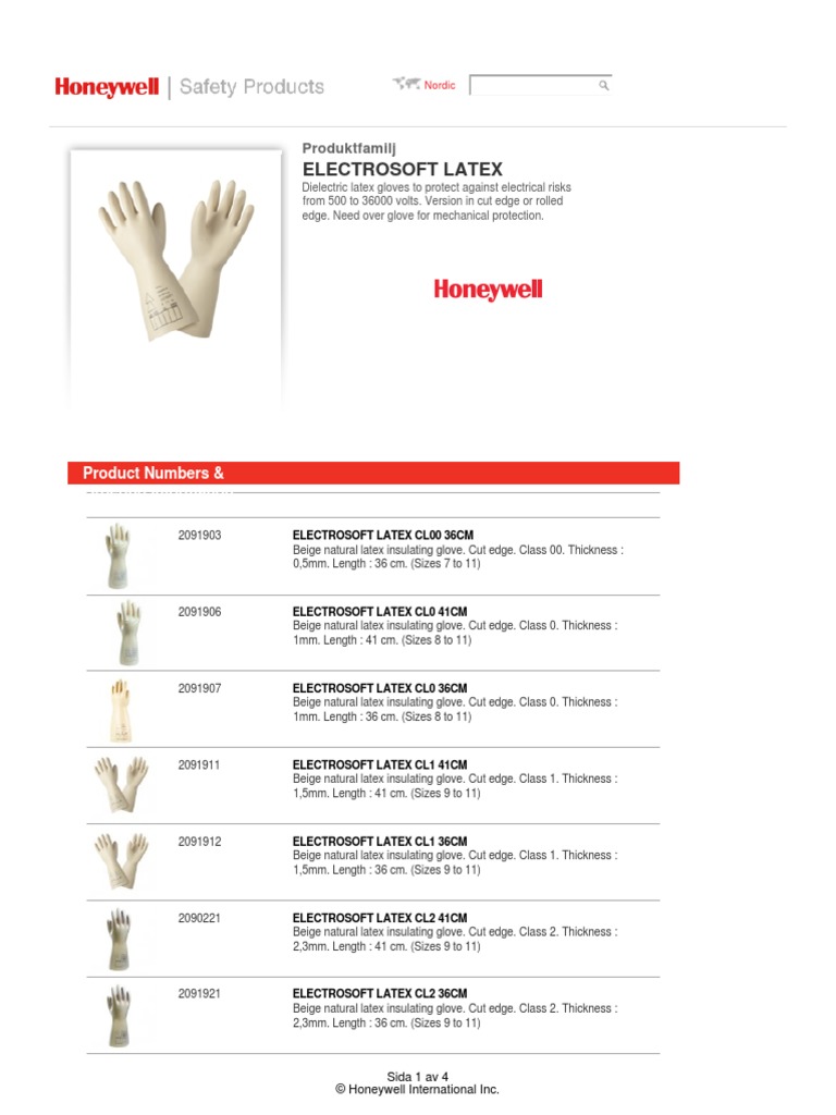 Electrosoft Latex | Download Free PDF | Natural Rubber | Glove