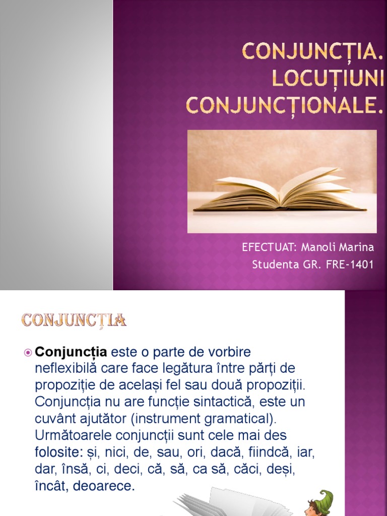 CONJUNCȚIA | PDF