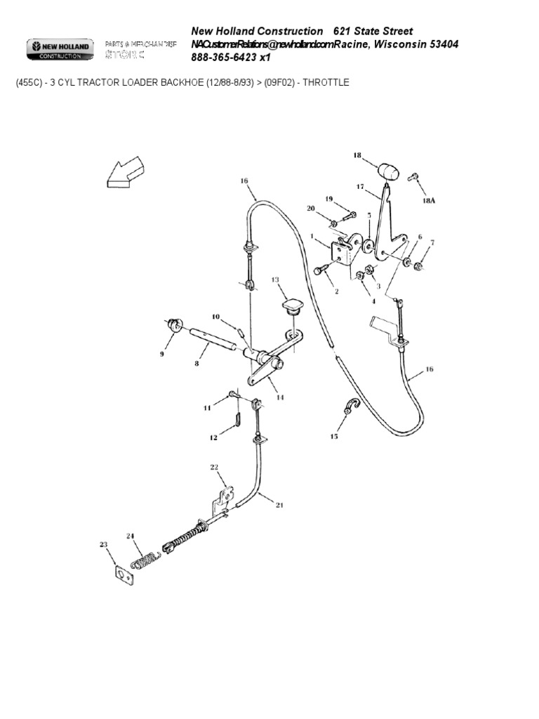 Throttle & Foot Accelerator Controls, (11-88/-), 455c & 455d | PDF | Manufactured Goods | Joining
