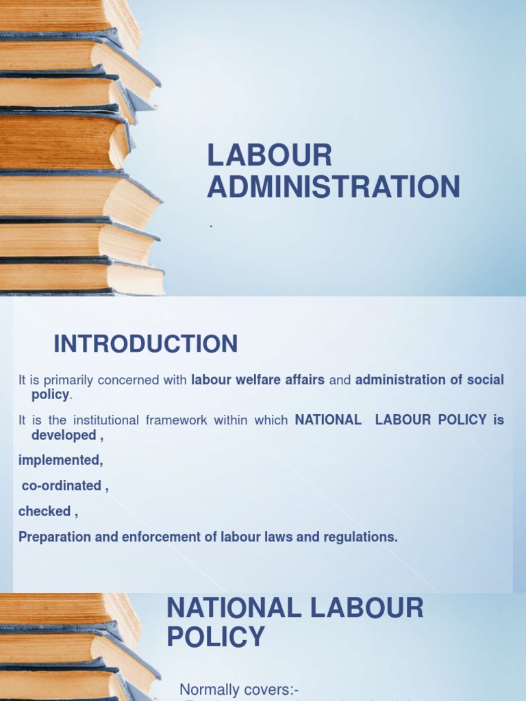 Labouradministration 180120053704 | PDF | Employment | Labour Law