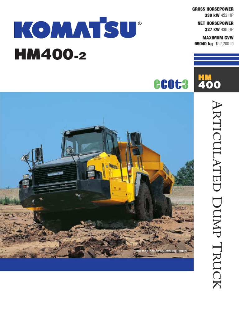 HM400 2 - Cen00078 06 | PDF | Truck | Transmission (Mechanics)