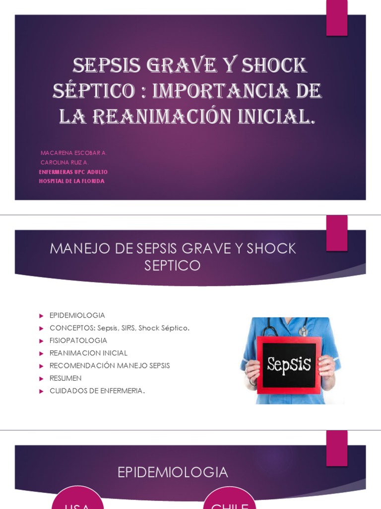 Sepsis | PDF | Septicemia | Antibióticos