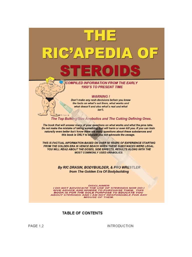 Steroid Handbook Ricapedia | PDF | Testosterone | Drugs