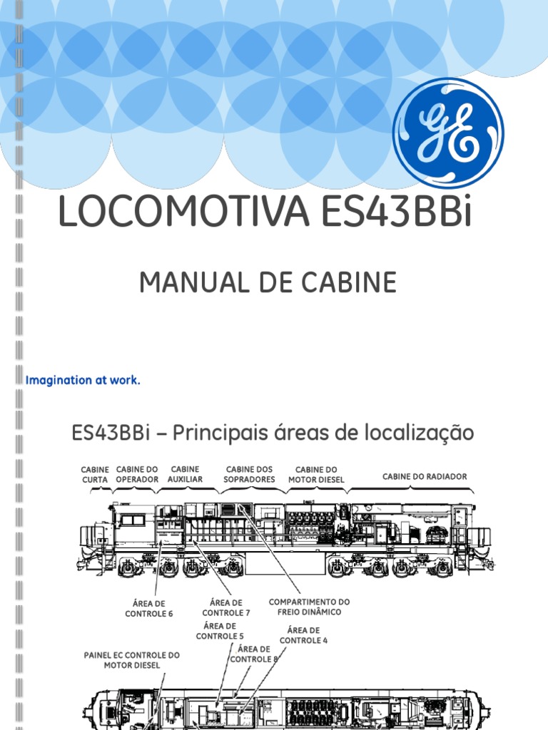 Manual de Cabine ES43BBi | PDF | Locomotivas | Motor de Combustão interna