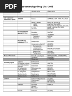 Cardiovascular Drugs Classification List | PDF | Drugs | Pharmacology