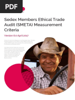 Sedex Audit Checklist | PDF | Overtime | Regulatory Compliance