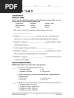 Levels of Biological Organization Worksheet PDF | PDF | Cell (Biology ...