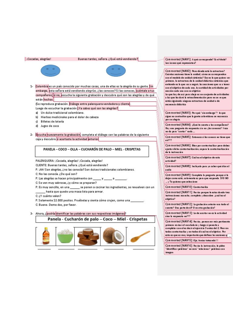 Unidad REvisado | PDF | Palabra | Verbo