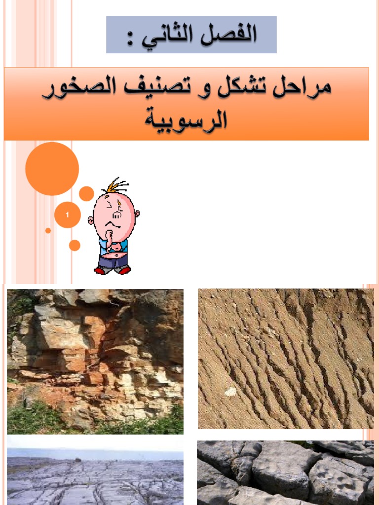 مراحل تشكل و تصنيف الصخور الرسوبية Pdf