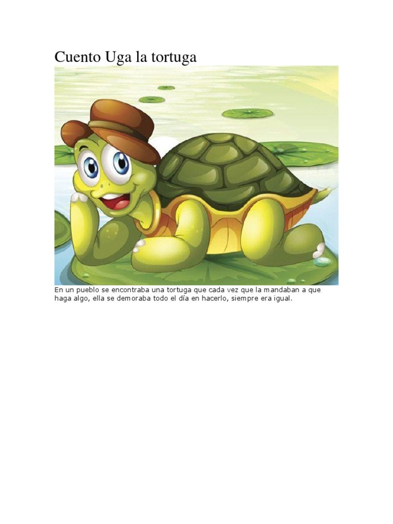Cuento Uga La Tortuga | PDF