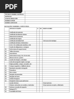 Lista de Inspección de Embarcaciones | PDF