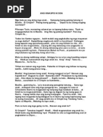 Sisa Monologue | PDF