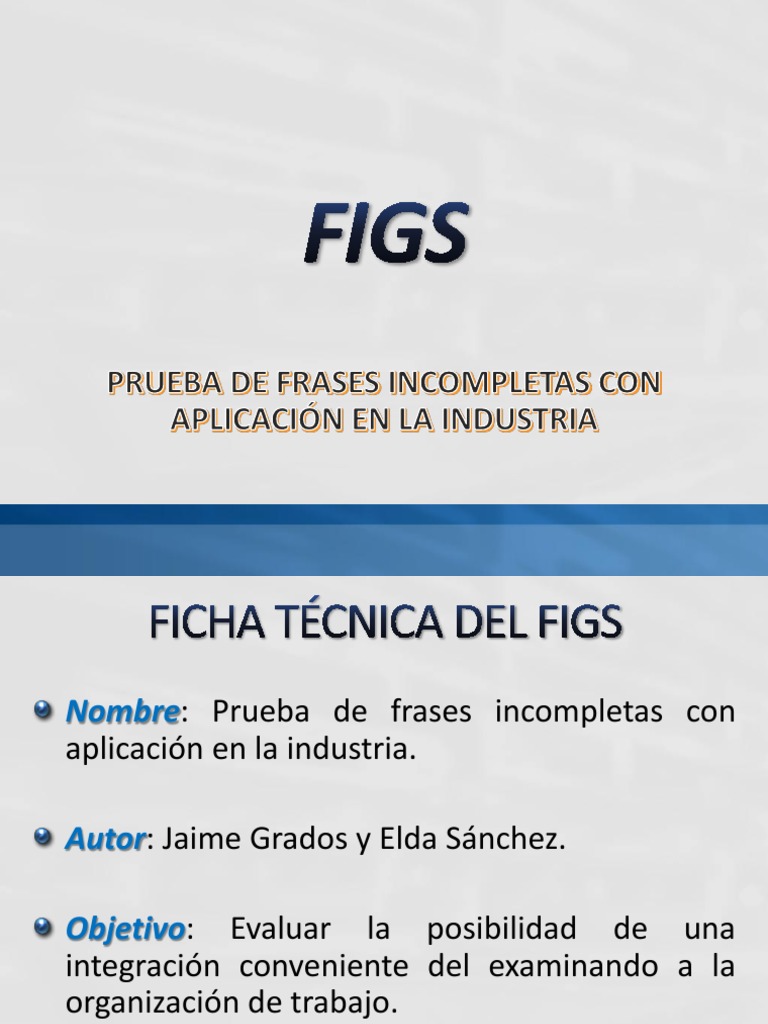 Figs | PDF | Validez (Estadísticas) | Ciencias del comportamiento