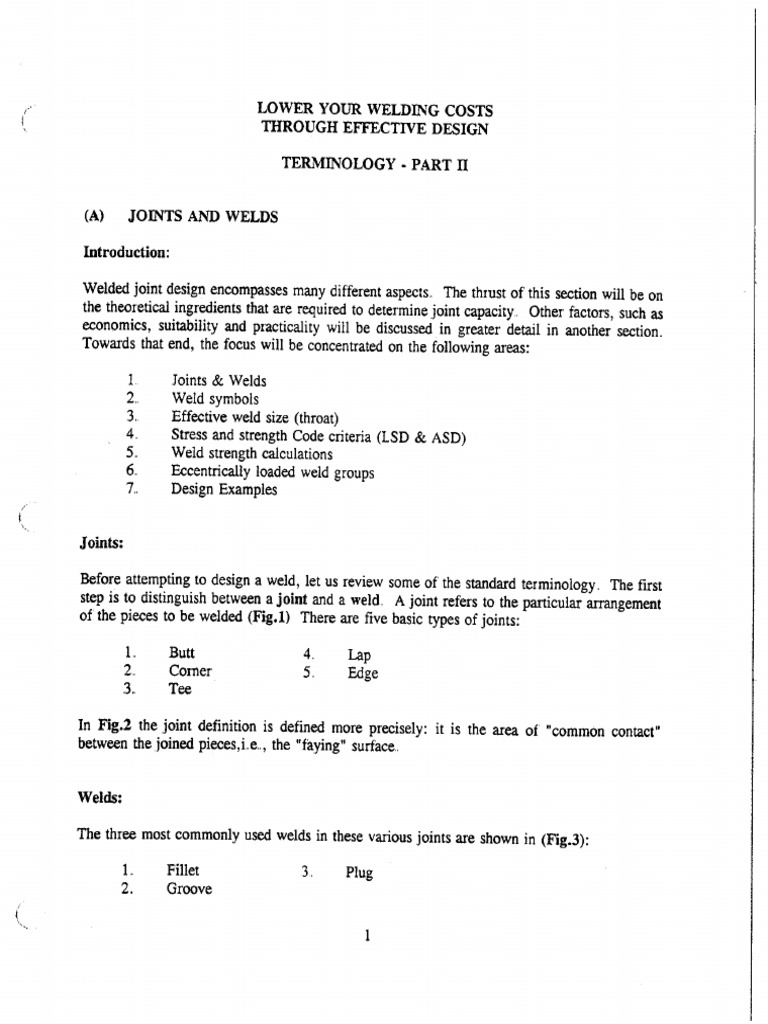 Welded Joint Design - II-2 | PDF
