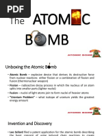 Documentation and Diagrams of The Atomic Bomb | PDF | Nuclear Physics ...
