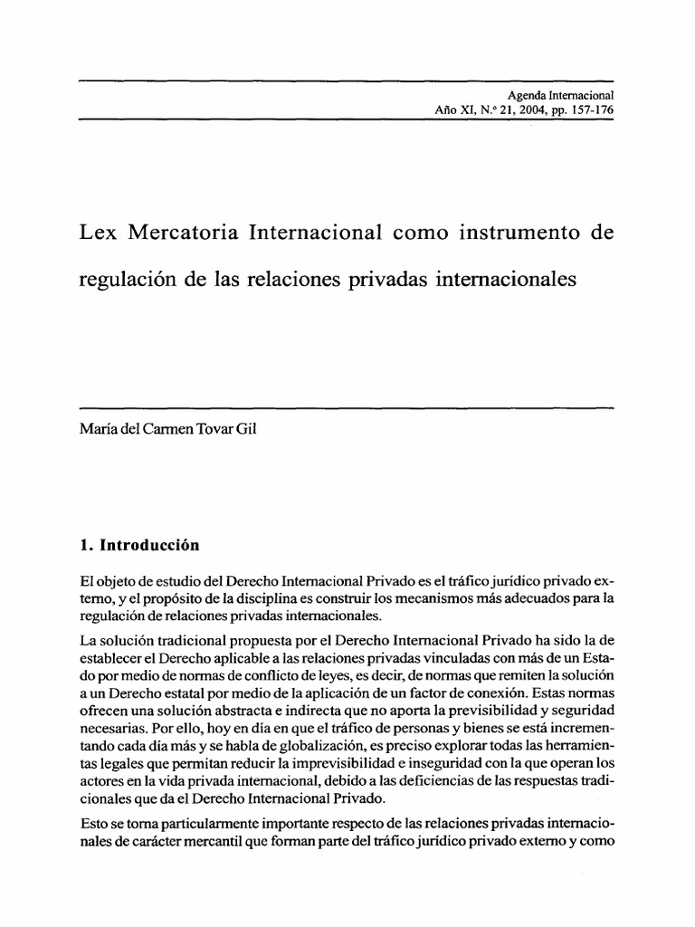 Lex Mercatoria 2 | PDF | Comercio | Jurisdicción
