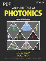 Fundamentals of Photonics 3rd | PDF