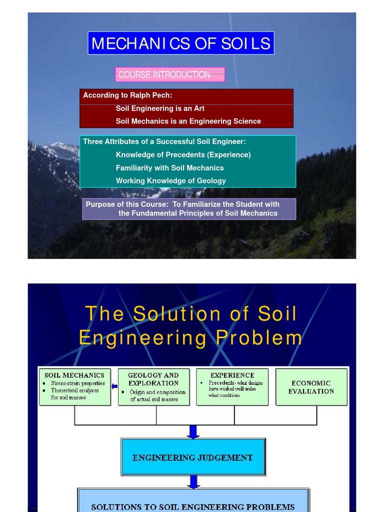 Soil Mechanics | PDF | Clay Minerals | Geotechnical Engineering