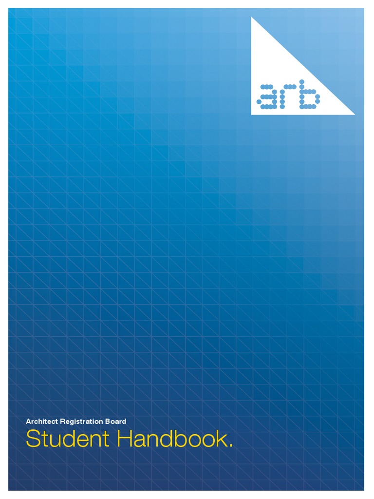 ARB Student Handbook Guide to Architectural Careers & Qualifications ...