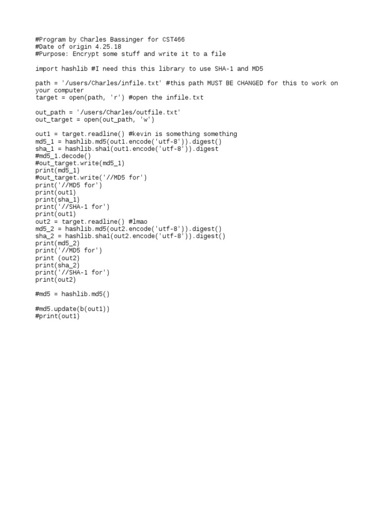 Encrypt Old Stuff | PDF