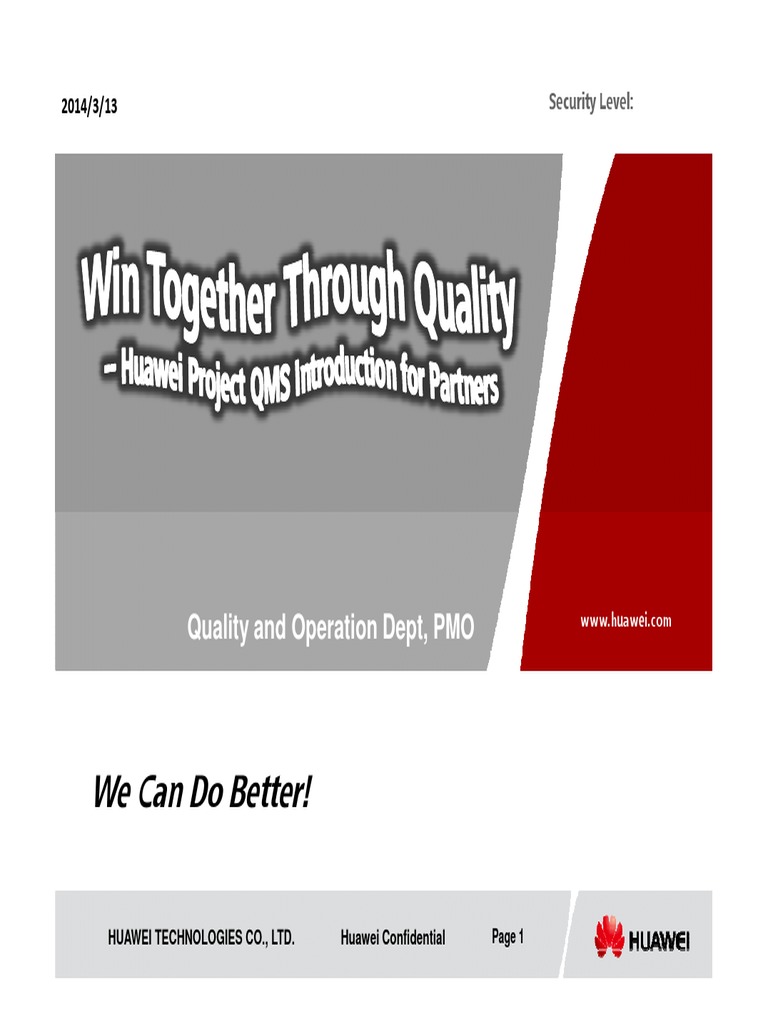 Installation Quality | PDF | Quality Assurance | Quality Management