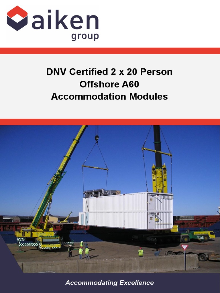 DNV A60 Offshore Accommodation Modules | PDF
